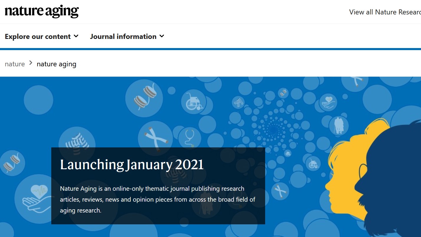 Nature tar sig an åldrandeforskningen – Äldre i Centrum